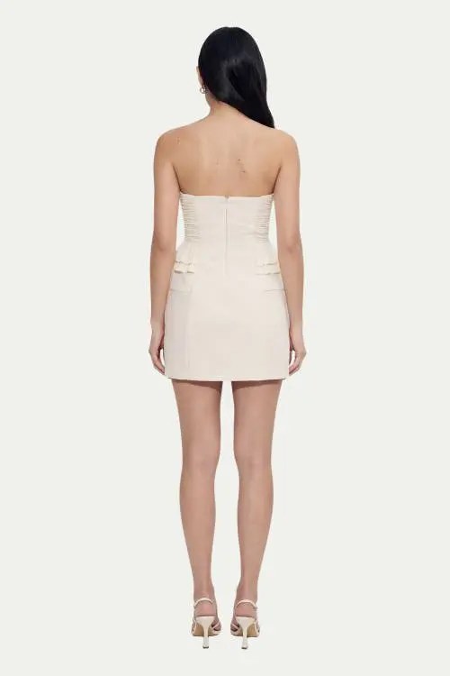 MISSPAP Shirred Bust Mini Dress