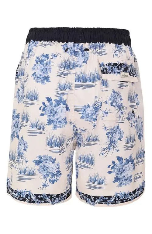 Agua Bendita Joe Ivy Stretch Swim Trunks