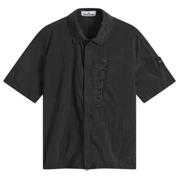 Stone Island Nylon Metal Short Sleeve Shirt