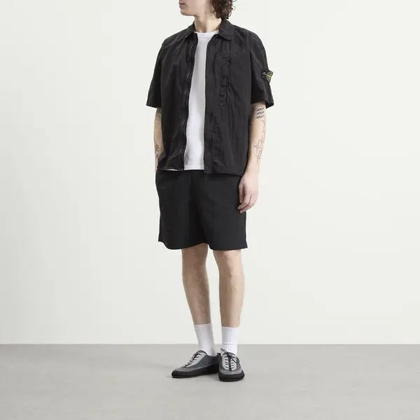 Stone Island Nylon Metal Short Sleeve Shirt