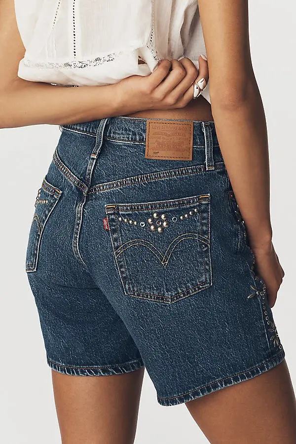 Anna Sui Embellished Shorts