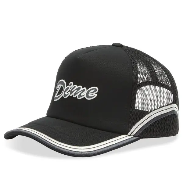 DIME Race Trucker Cap - Black