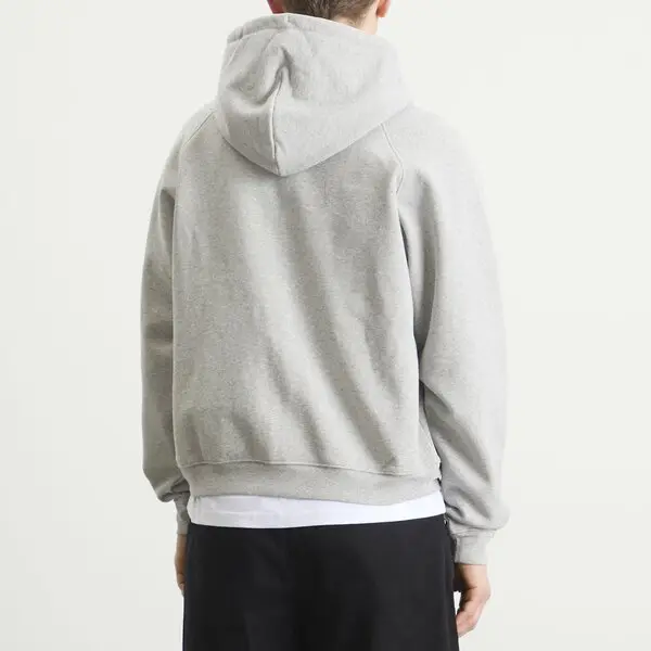 DIME Classic Logo Zip Hoodie - Heather Gray