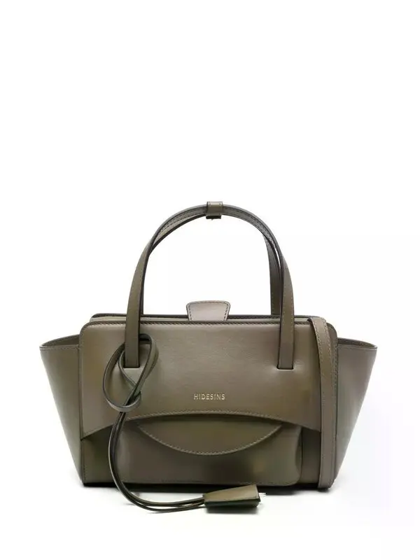 HIDESINS Small Flap Premiere Tote Bag - Green