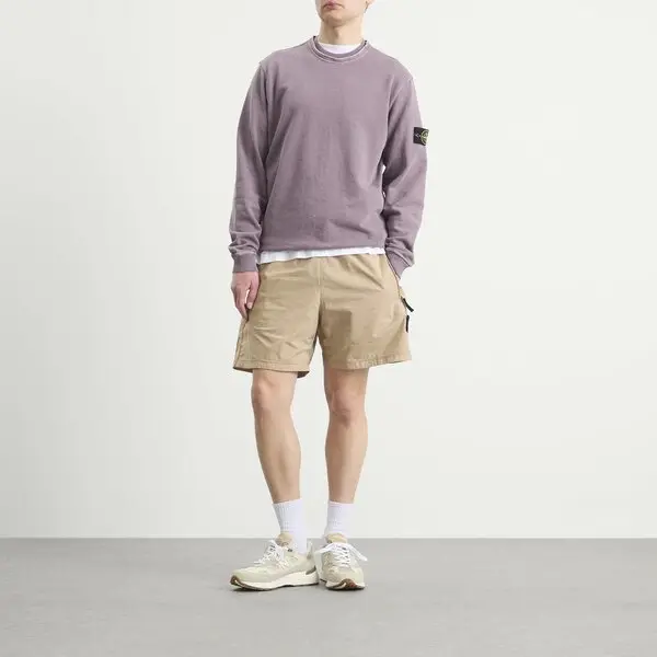 Stone Island Tela Paracadute Shorts - Desert