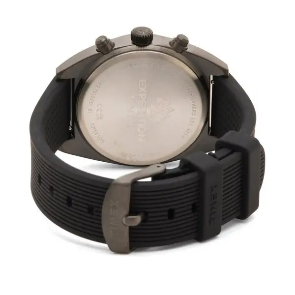 TIMEX Expedition Capstone Chrono Watch With Stainless Steel Case And Silicone Strap