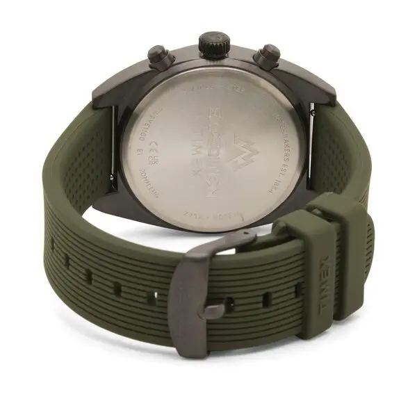 TIMEX Expedition Capstone Chrono Watch With Stainless Steel Case And Silicone Strap