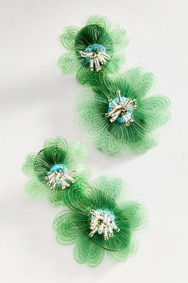 Mignonne Gavigan Augusta Earrings - Seafoam