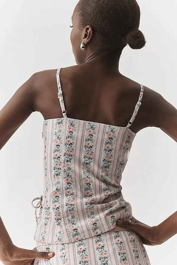 MUSE ASSEMBLY Mia Cotton Corset Top