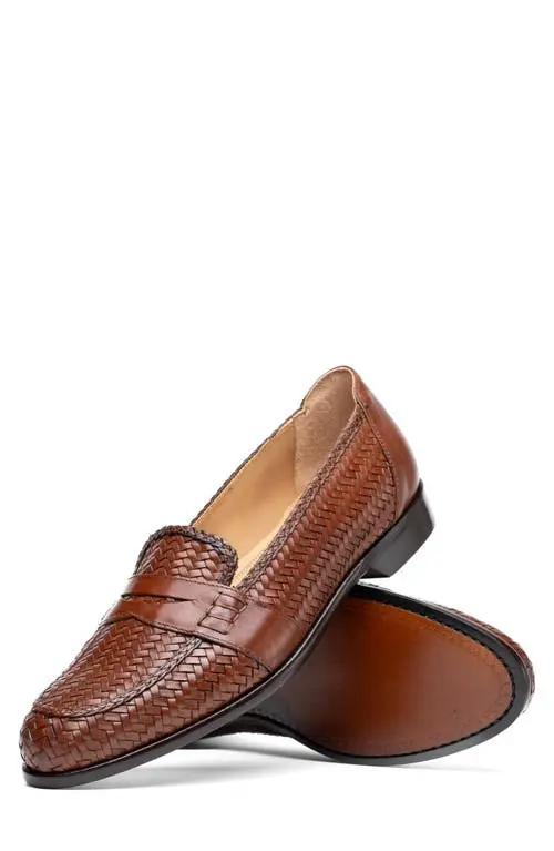 ZELLI ITALIA Nicola Woven Penny Loafer