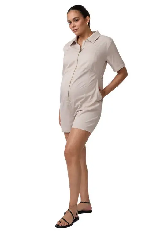 INGRID & ISABEL Short Sleeve Utility Romper