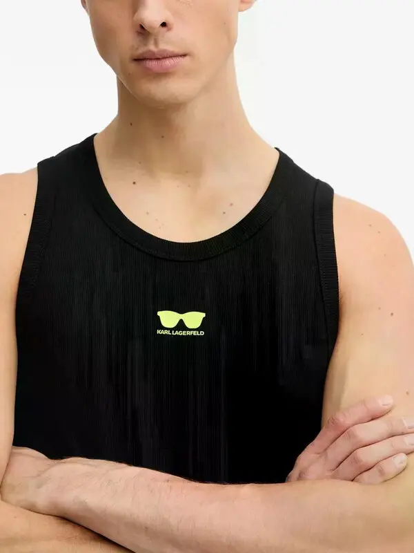 Karl Lagerfeld Graphic-print Tank Top