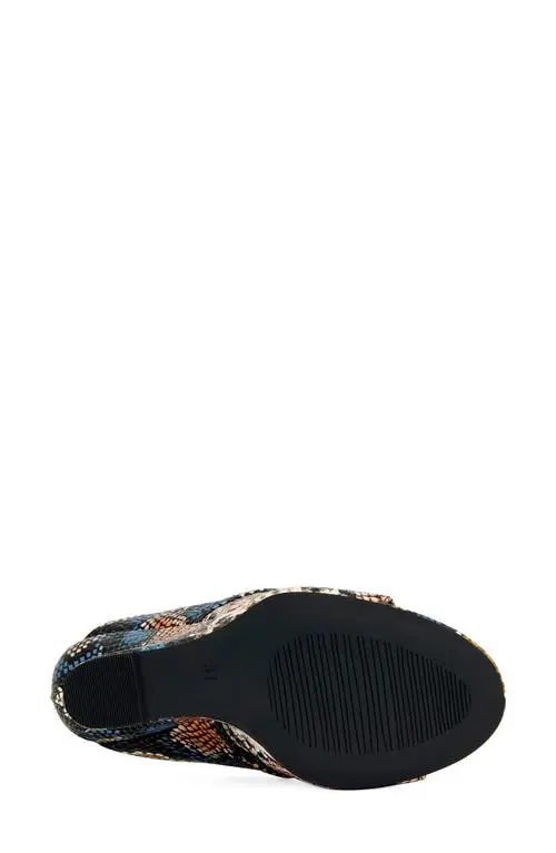 AZALEA WANG Oreana Wraparound Wedge Sandal