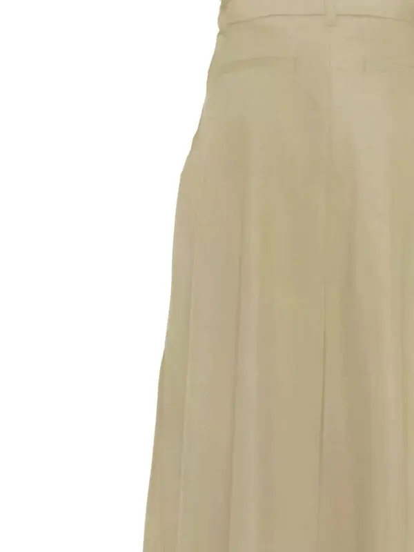 THELATEST A-line Midi Skirt
