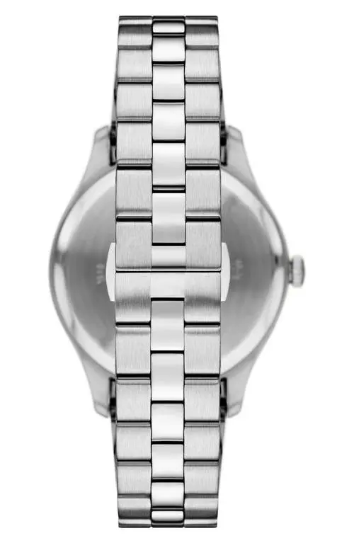 Emporio Armani Three-hand Stainless Steel Bracelet Watch