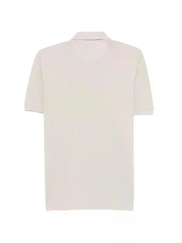 Fedeli Short-sleeve Polo Shirt - Neutrals