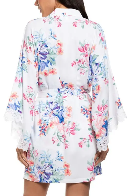 IN BLOOM BY JONQUIL Carter Lace Trim Satin Wrap