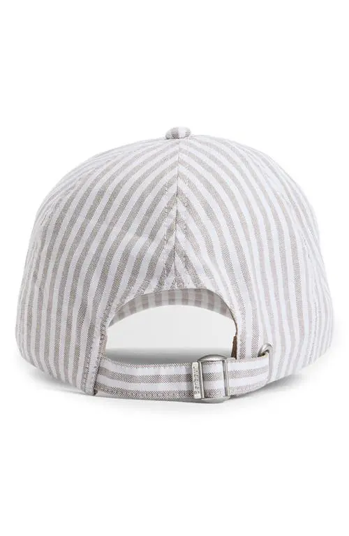 Barbour Cresswell Baseball Cap - Stone