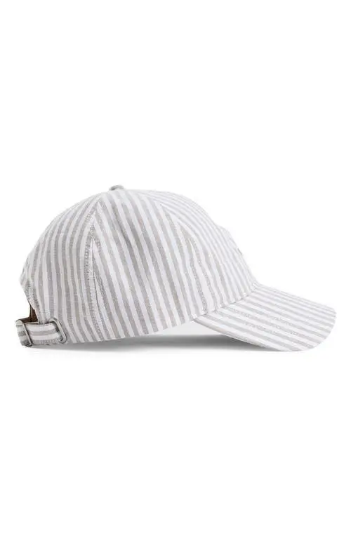 Barbour Cresswell Baseball Cap - Stone