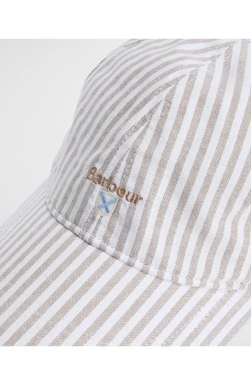 Barbour Cresswell Baseball Cap - Stone