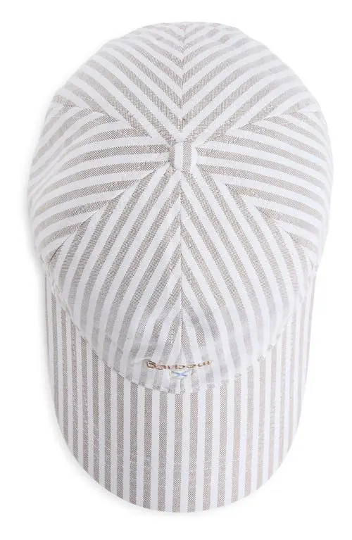 Barbour Cresswell Baseball Cap - Stone
