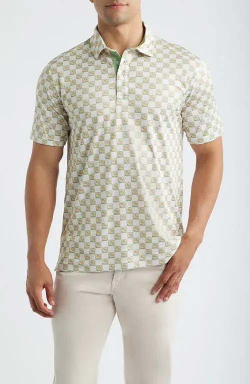 SWANNIES Lounge Performance Golf Polo