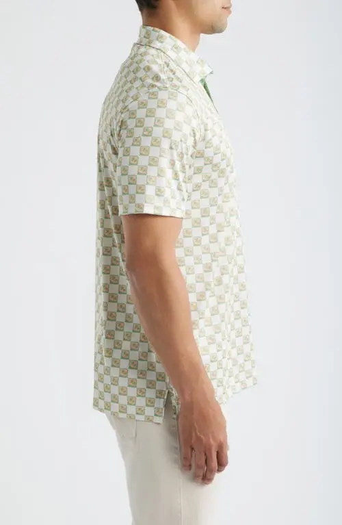 SWANNIES Lounge Performance Golf Polo