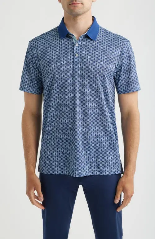 SWANNIES Cadence Performance Golf Polo - Navy