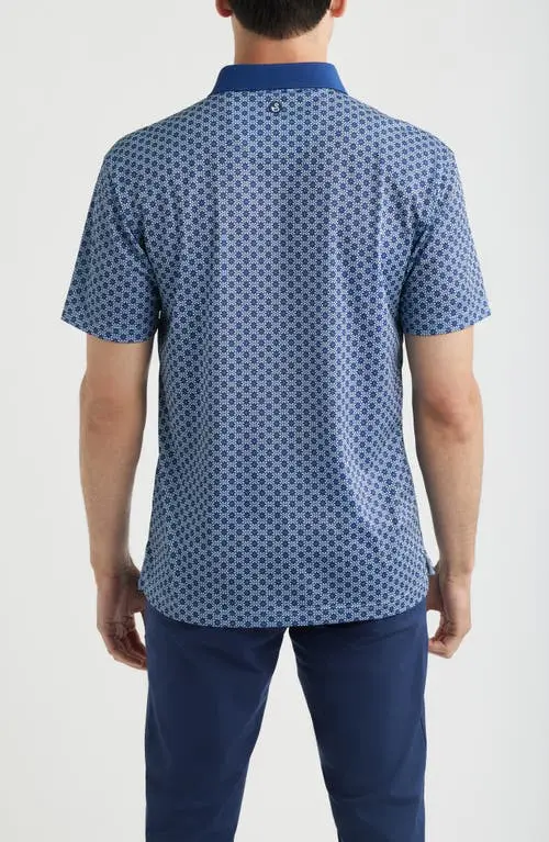 SWANNIES Cadence Performance Golf Polo - Navy