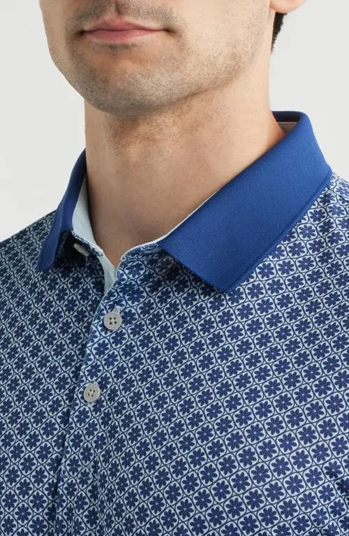 SWANNIES Cadence Performance Golf Polo - Navy