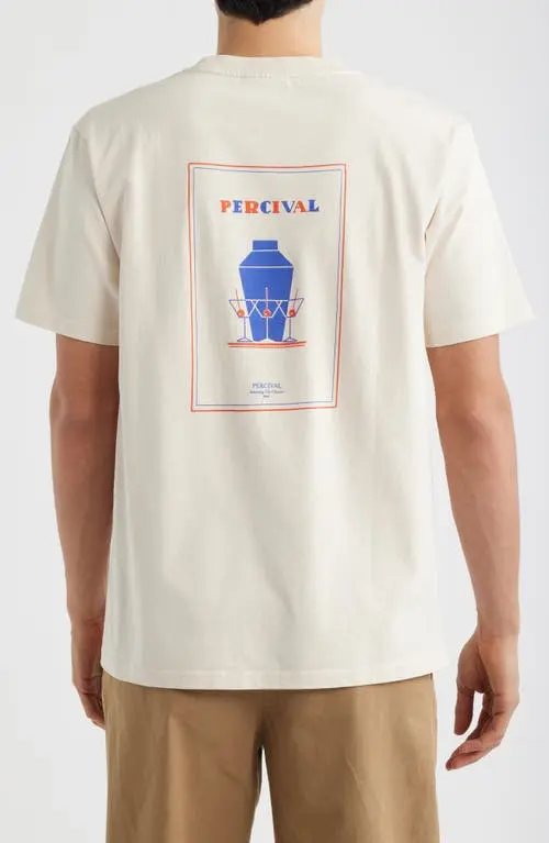 PERCIVAL Mixologist Martini Graphic T-shirt