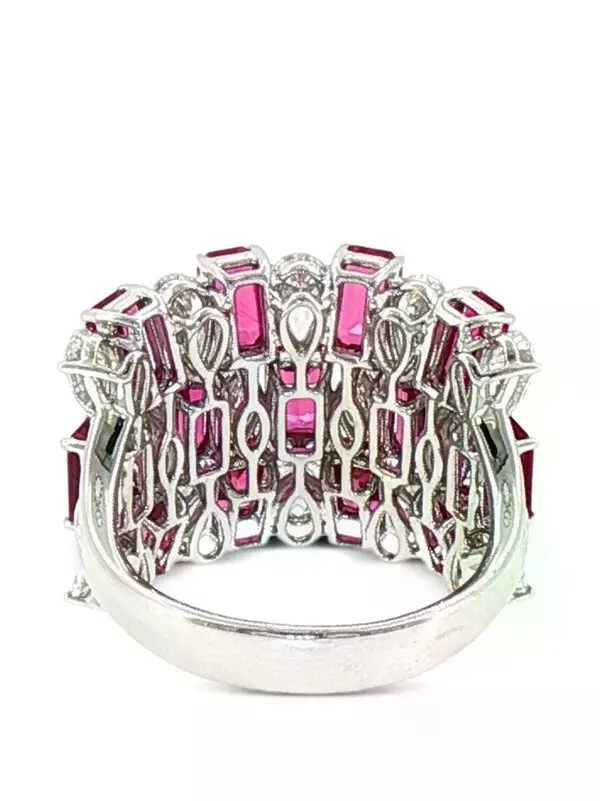 HYT JEWELRY Ruby And Diamond Ring