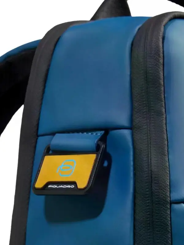 PIQUADRO Water-resistant Laptop Backpack - Blue