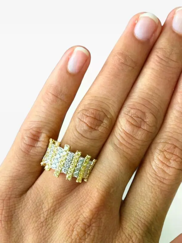 HYT JEWELRY Two-tone Diamond Ring