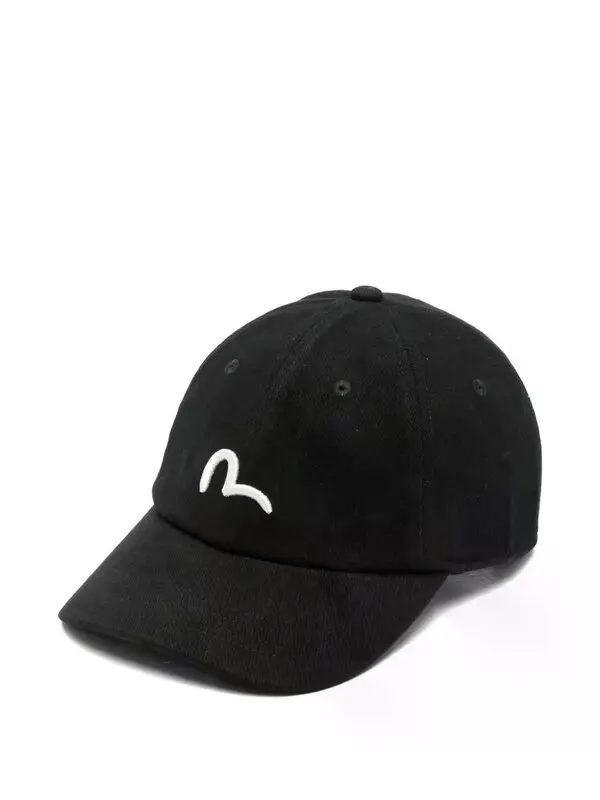 EVISU Logo-embroidered Baseball Cap