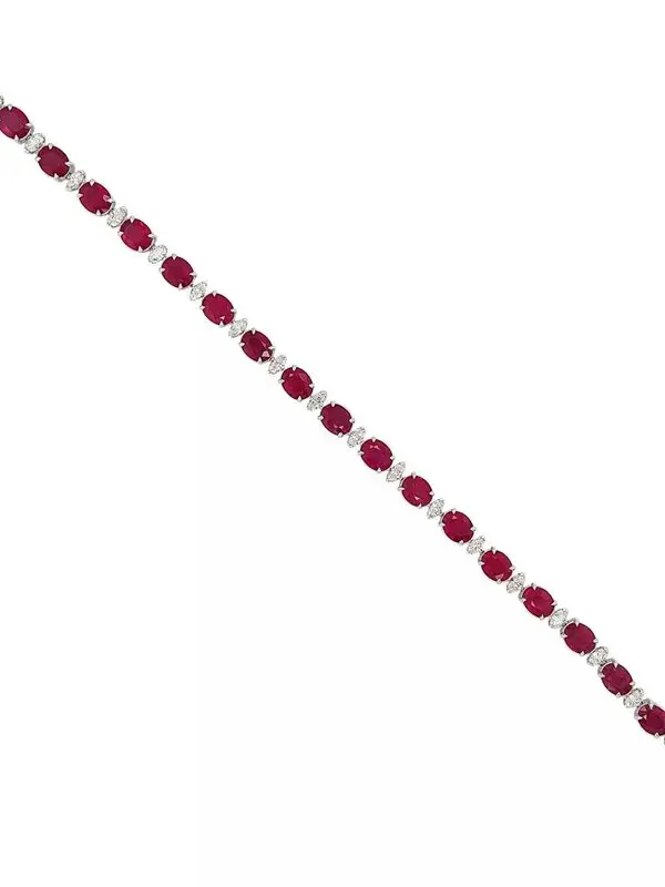 HYT JEWELRY Ruby And Diamond Bracelet