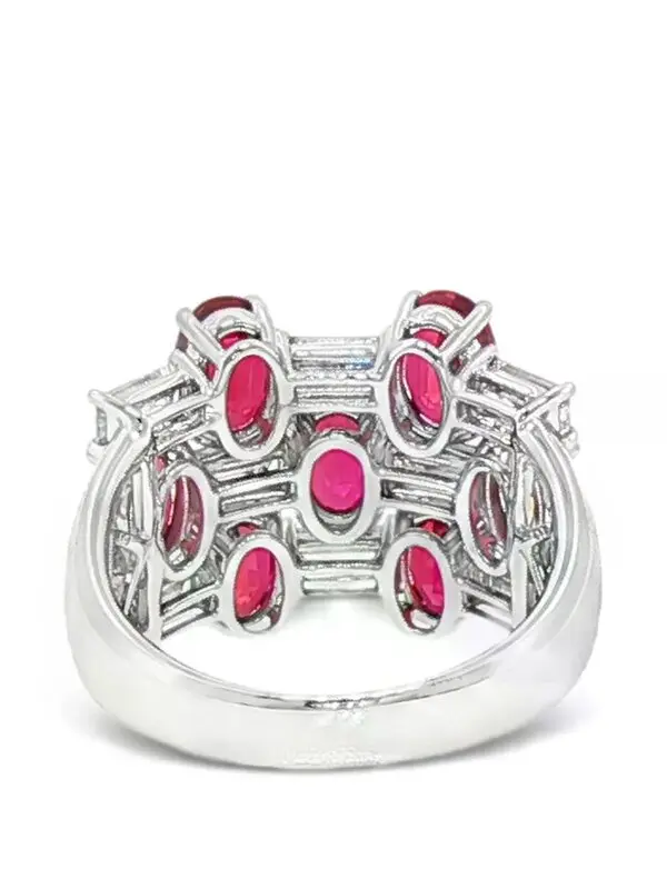 HYT JEWELRY Ruby And Diamond Ring