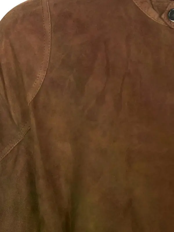 PAOLO PECORA Suede Biker Jacket