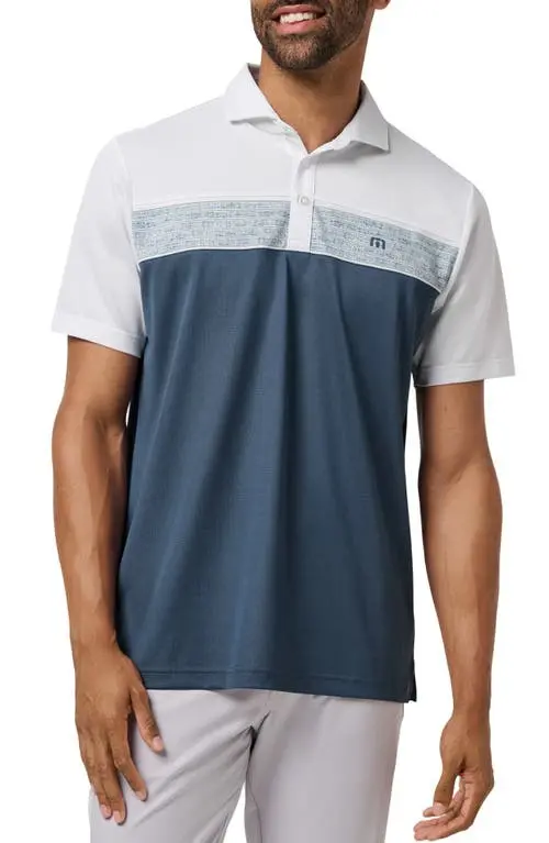 Travis Mathew Good Good Colorblock Polo