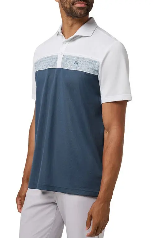 Travis Mathew Good Good Colorblock Polo