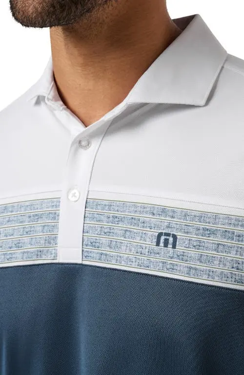 Travis Mathew Good Good Colorblock Polo