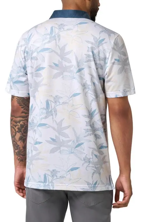 Travis Mathew Featherweight Drift Floral Polo