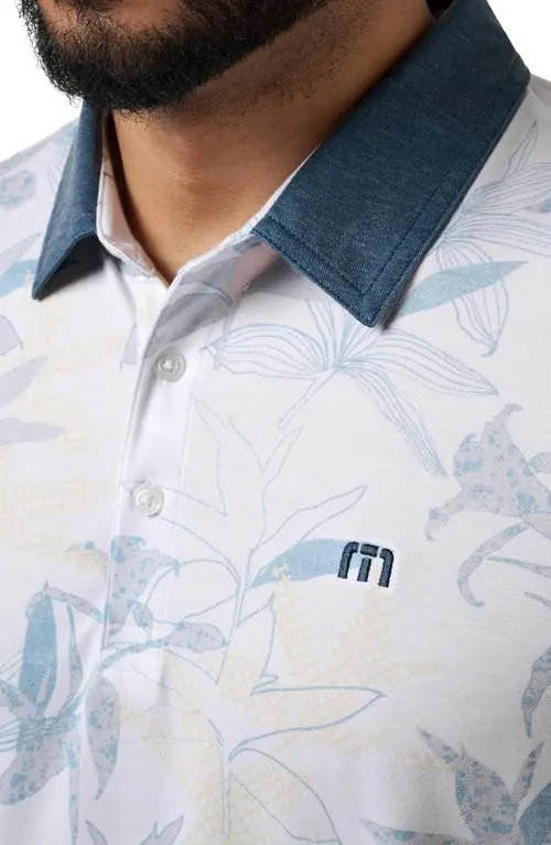 Travis Mathew Featherweight Drift Floral Polo