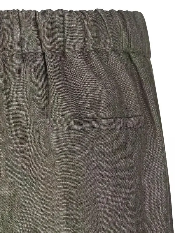 Antonelli Firenze Fringed Straight Leg Trousers