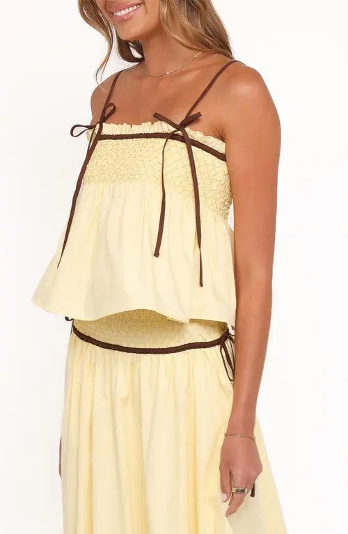 PETAL & PUP Mireille Babydoll Top