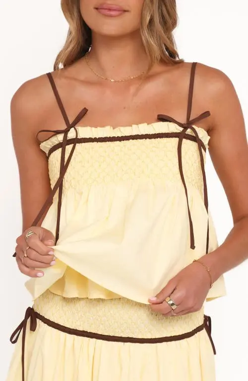 PETAL & PUP Mireille Babydoll Top