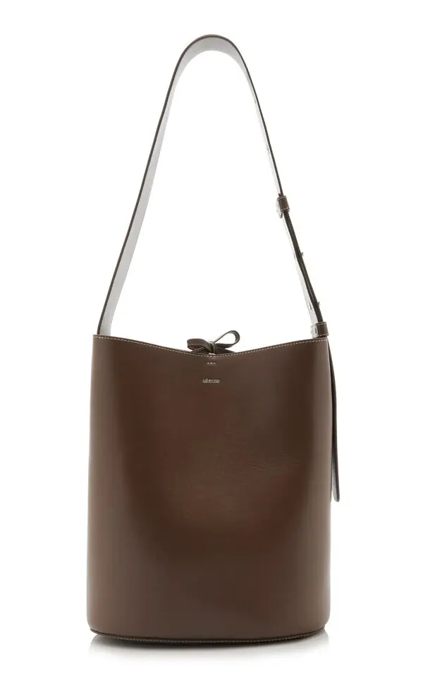 Lié Studio The Norma Leather Tote Bag - Taupe