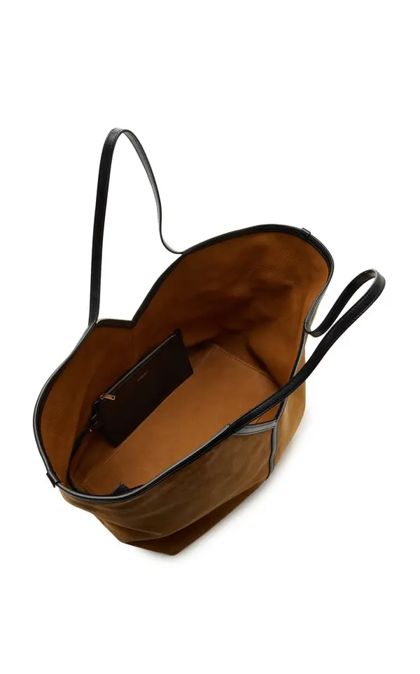 Saint Laurent Y Suede Tote Bag