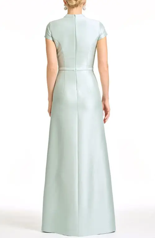 Sachin & Babi Beaded Embroidery Gown - Celadon