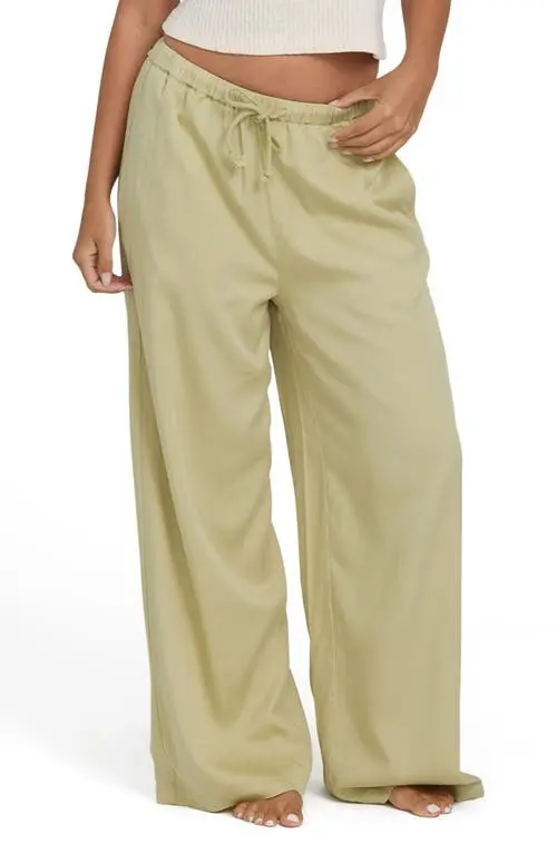 BILLABONG Drawstring Wide Leg Pants
